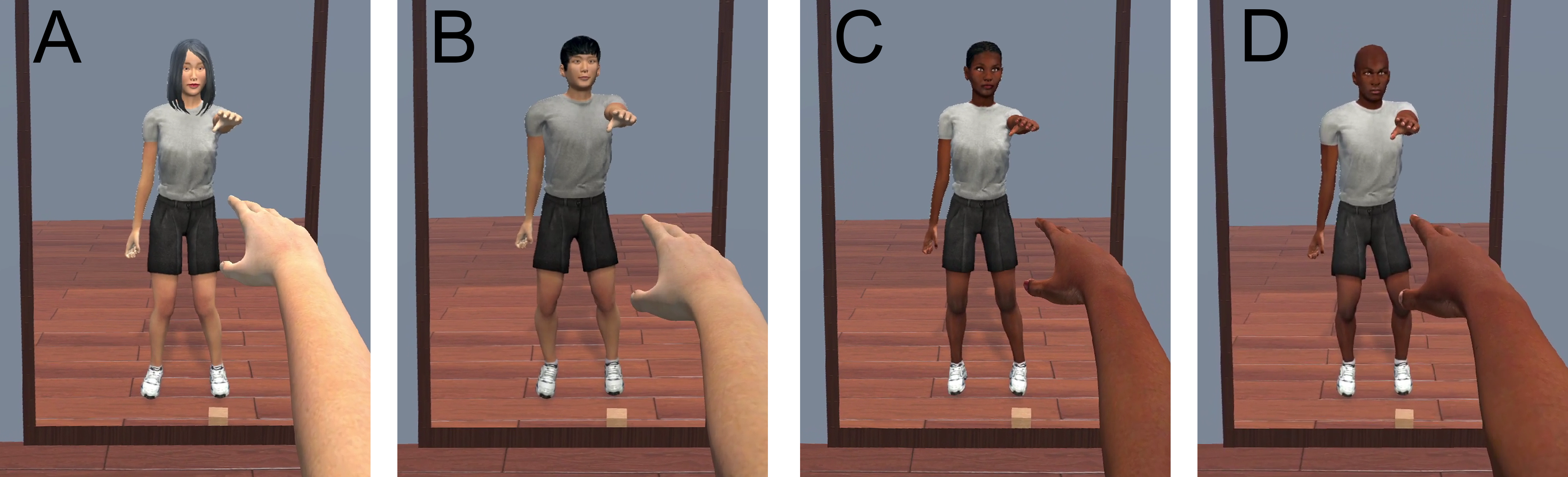 Stepping into the Right Shoes: The Effects of User-Matched Avatar Ethnicity and Gender on Sense ...